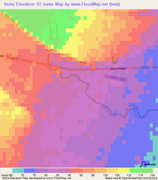 Elevation of Stoke,New Zealand Elevation Map, Topography, Contour