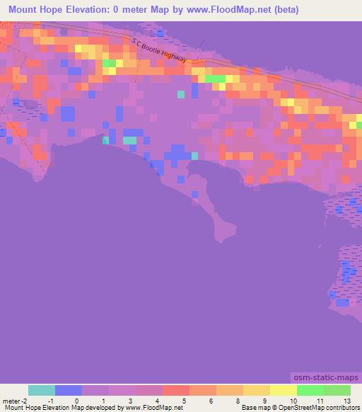 Elevation of Mount Hope,Bahamas Elevation Map, Topography, Contour