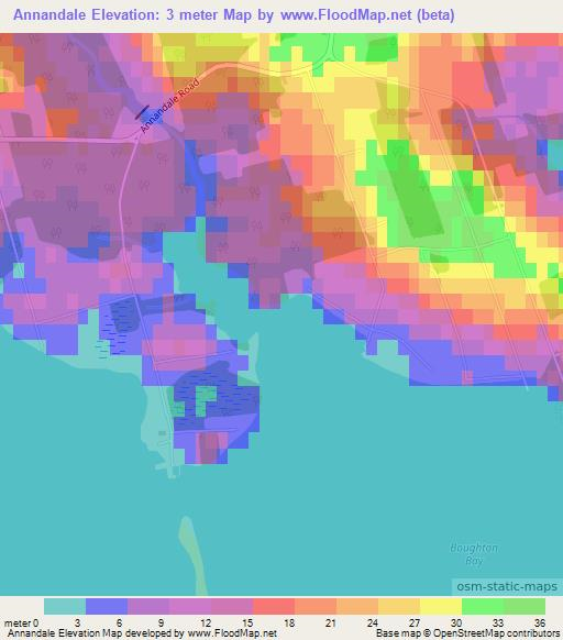 Elevation of Annandale,Canada Elevation Map, Topography, Contour